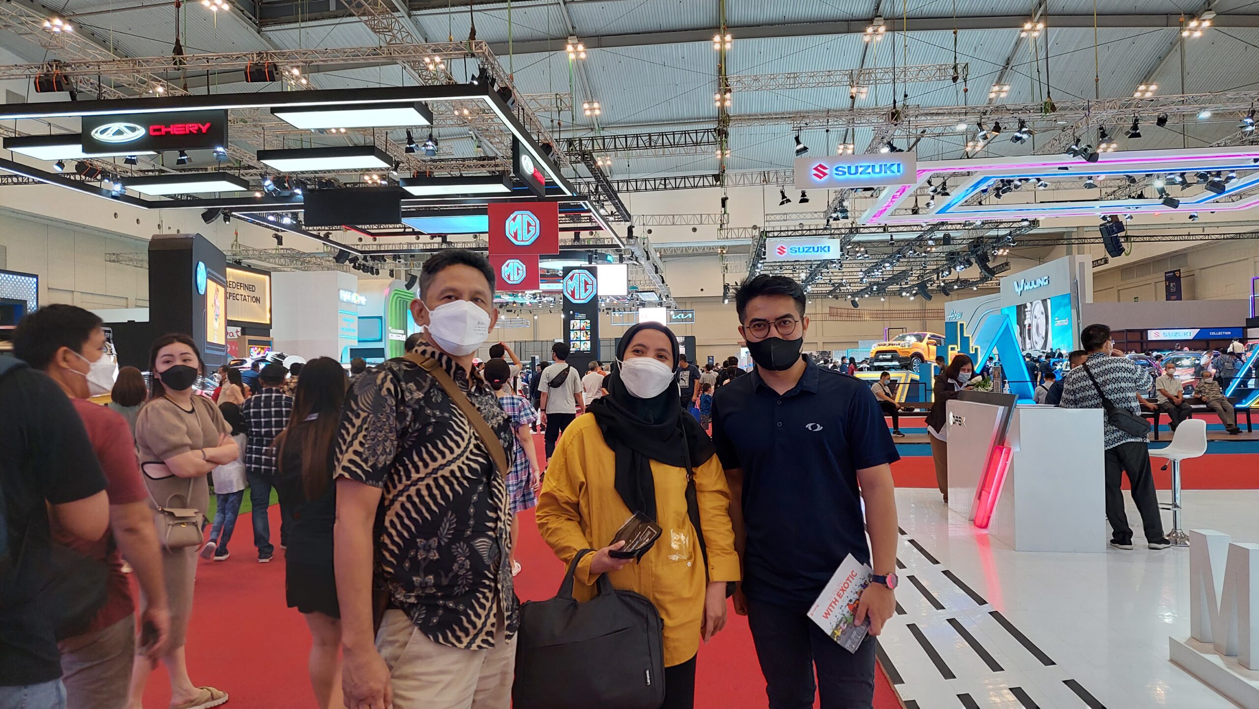 Studi Lapangan, Jurusan Event Management MNP Kunjungi GIIAS 2022 - Multimedia Nusantara Polytechnic