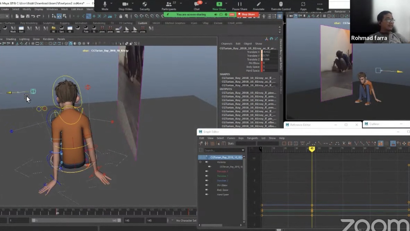 Brown Bag Films Tambah Pemahaman Mahasiswa Jurusan Animasi MNP tentang Character Animation ...
