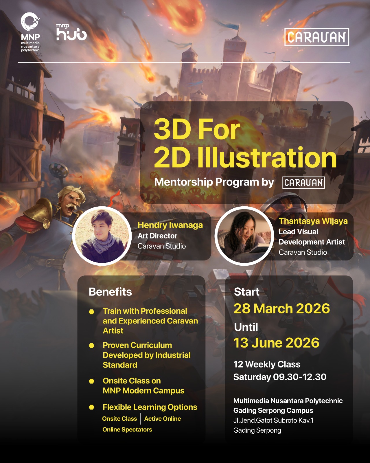 Mentorship Program: 3D for 2D Illustration [MNP x Caravan Studio ...